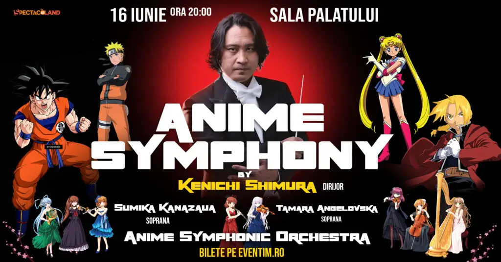 Anime Symphony: o seară magică la Sala Palatului — 5 Pași de Bine